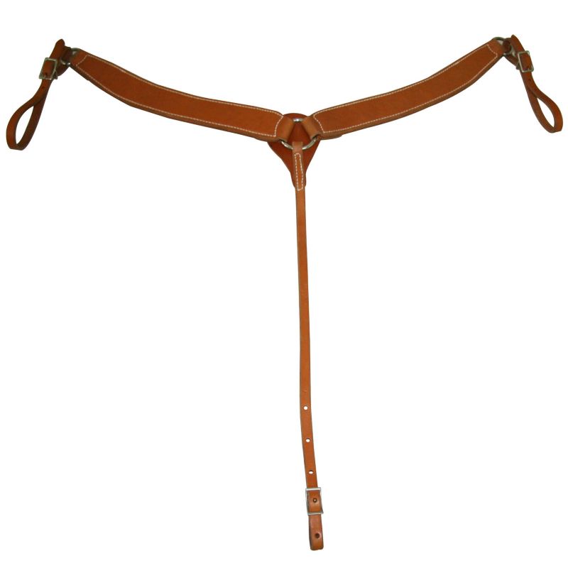 Western Tapered Straight Breast Collar - StateLineTack.com - StableSteals