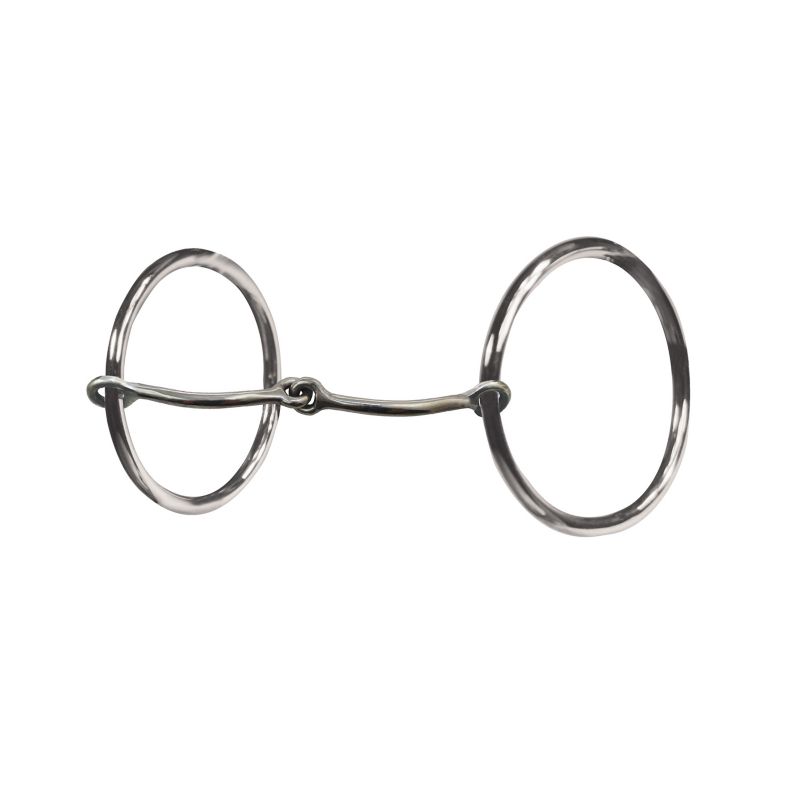 Brittany Pozzi Smooth O-Ring Snaffle Bit - StateLineTack.com