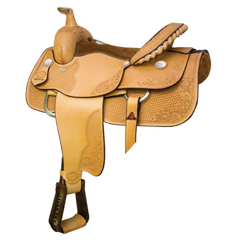 Billy Cook Saddlery Post Roper Saddle - StateLineTack.com