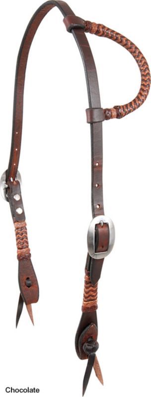 Martin Braided Rawhide Single Ear Headstall - StateLineTack.com