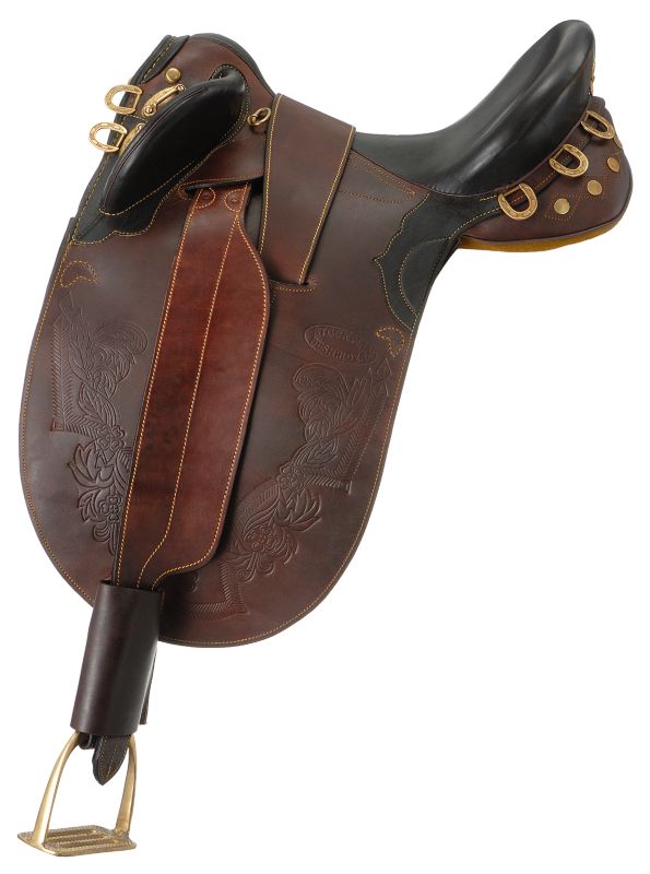Stockman Bush Rider Saddle Package w.out Horn - StateLineTack.com