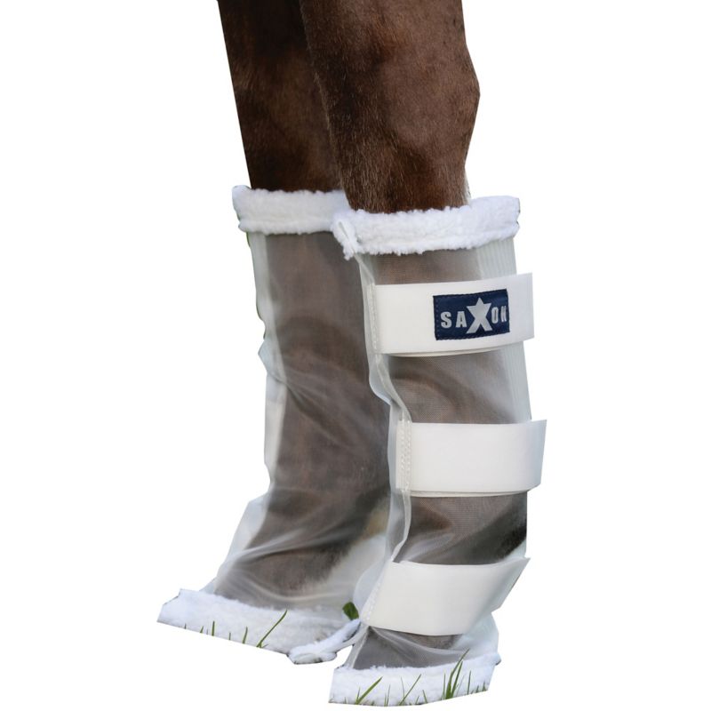 Saxon Fly Leg Wraps White - StateLineTack.com