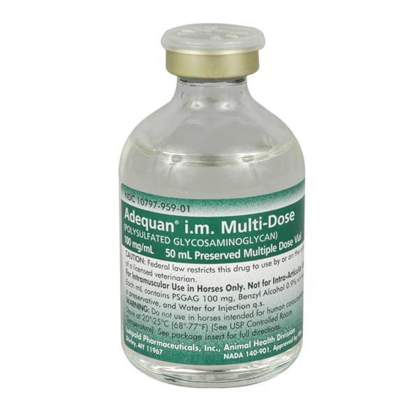 Equine Adequan Injection 50ml Vial - KVSupply.com