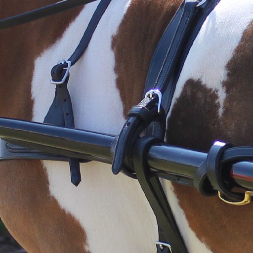 Millers Leather Shaft Loops Mini/Pony - StateLineTack.com