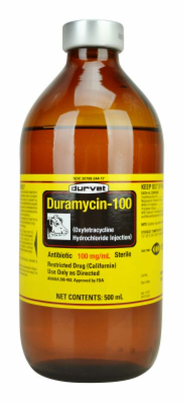 Durvet Duramycin-100 Injection - Statelinetack.com