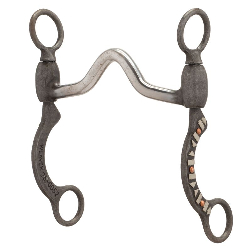 Weaver Pro Series Med Port Copper Short Shank Bit - StateLineTack.com