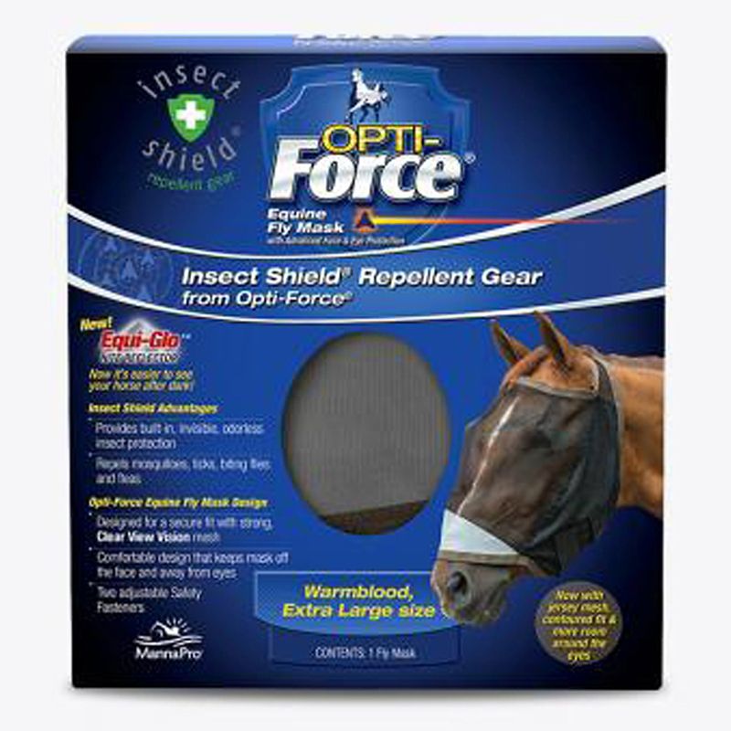 Manna Pro OptiForce Fly Mask XL - StateLineTack.com