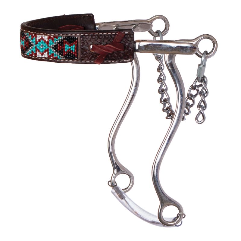 Reinsman Tooled Leather Mechanical Hackamore - Horse.com