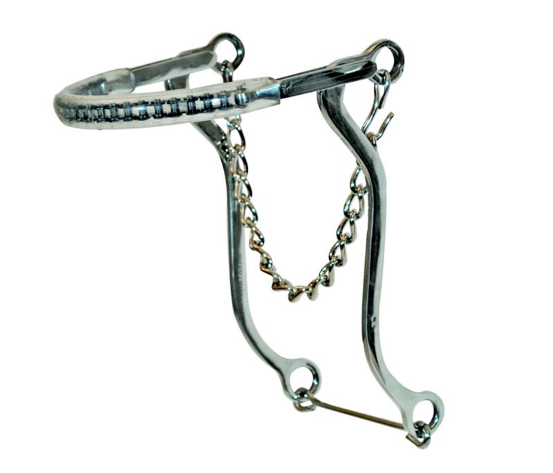 Metalab Plastic Cover Bike Chain Hackamore - StateLineTack.com