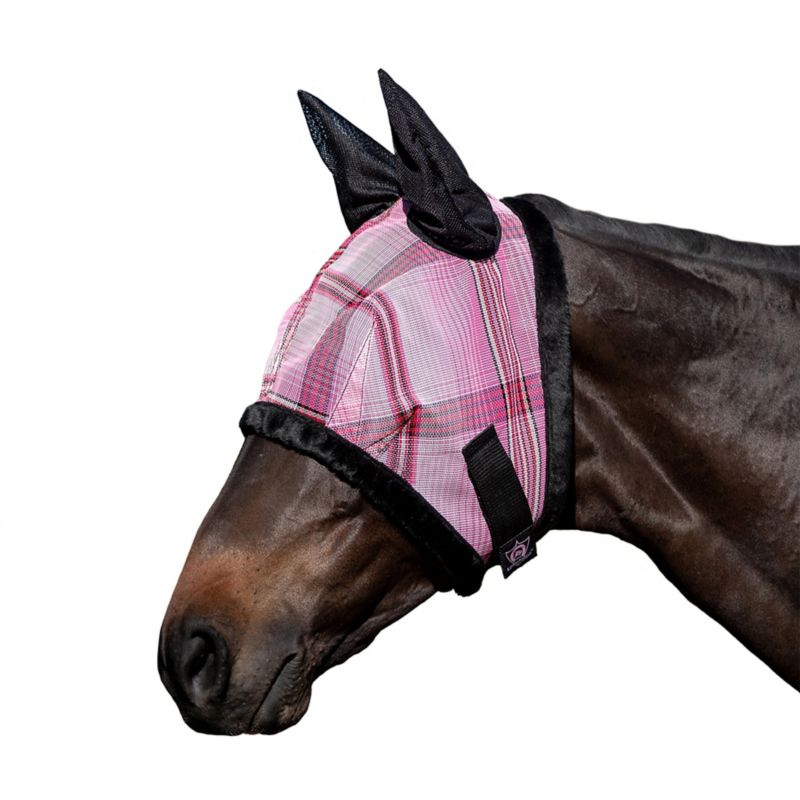 Kensington Fly Mask Fleece and Ears Bubblegum - StateLineTack.com ...