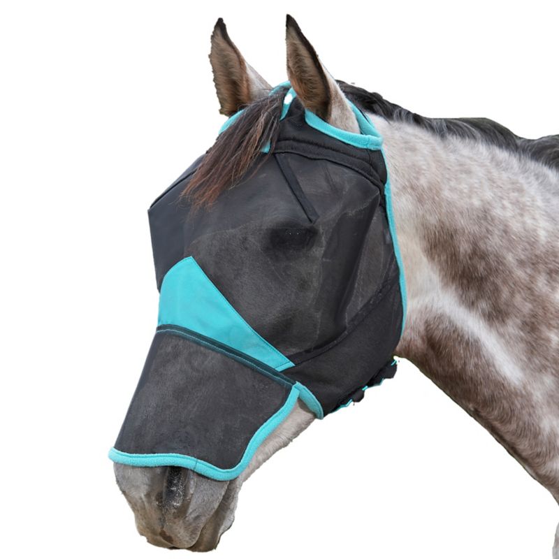 WB Deluxe Fine Mesh Fly Mask w.Nose - StateLineTack.com - StableSteals