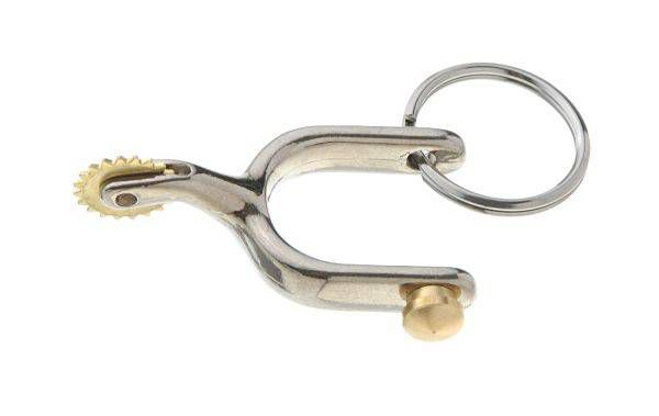 Tough1 Spur Keychain Silver - StateLineTack.com
