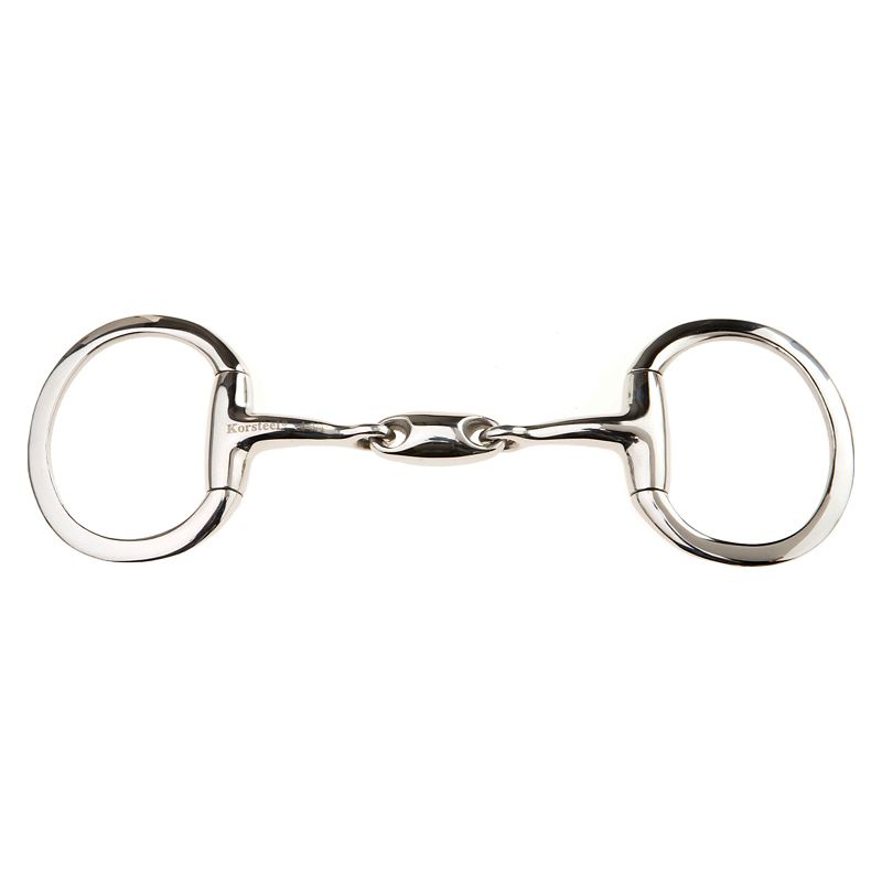 JP Korsteel Oval Link Eggbutt Snaffle - StateLineTack.com - WarehouseOutlet