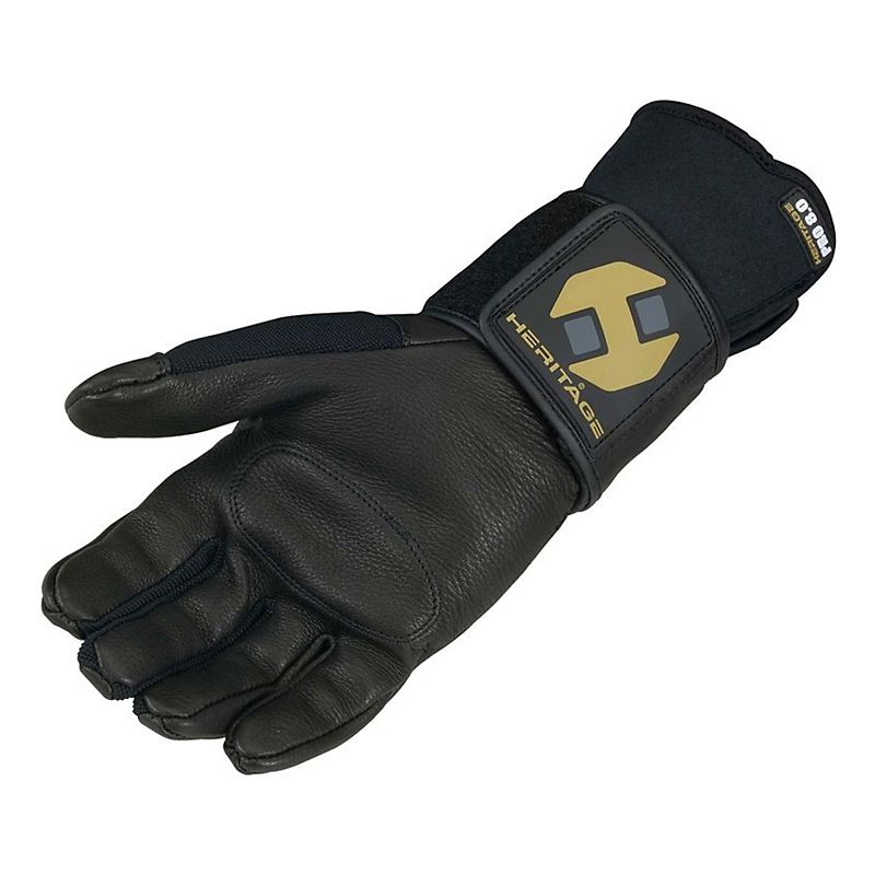 Pro 8.0 Bull Riding Glove Right Hand Only 7 Blk - StateLineTack.com