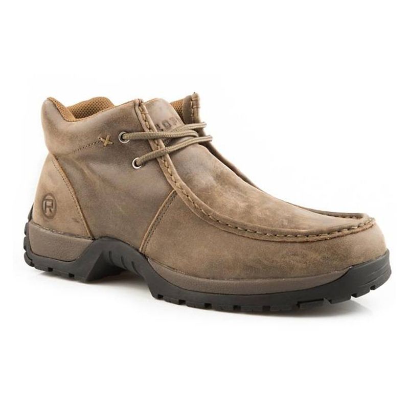 Roper Mens Comfort Lace Up Boots 11.5 D Brn - StateLineTack.com ...