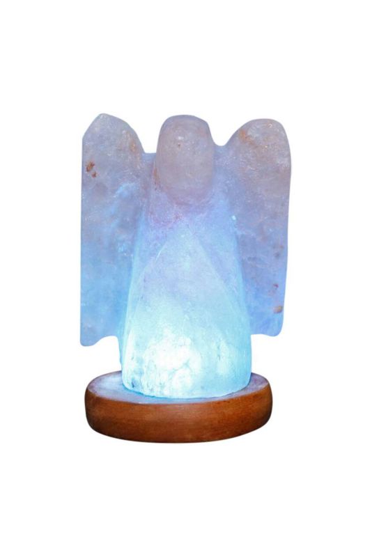 Himalayan Rock Salt Mini Angel Lamp - StateLineTack.com - StableSteals