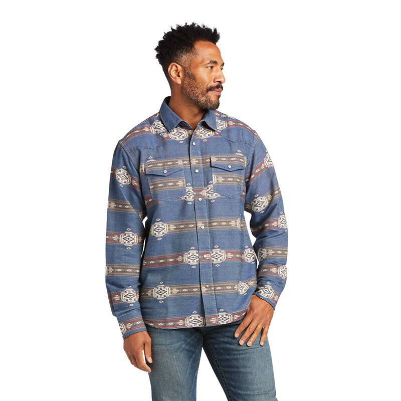 Ariat Mens Hector Retro Fit Shirt - StateLineTack.com - WarehouseOutlet