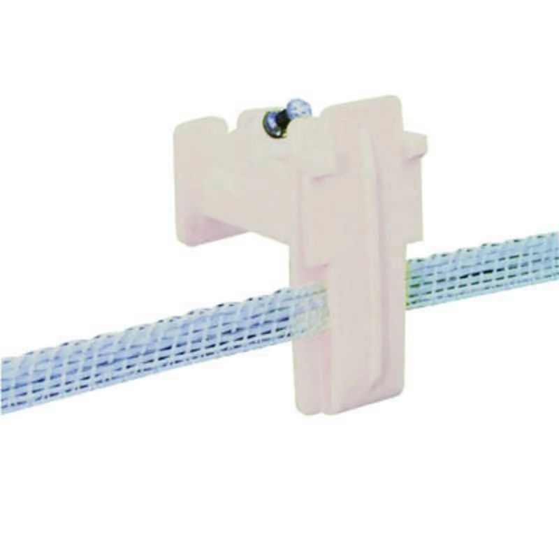 Zareba Polytape Wood Post Insulator - StateLineTack.com - StableSteals