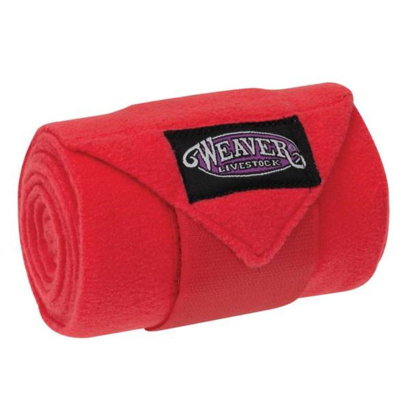 Sheep Leg Wraps Flc 4Pk Straw - StateLineTack.com