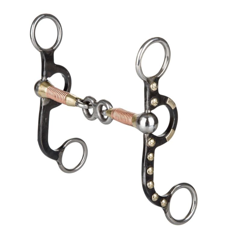 Tabelo Argentine 3-PC Copper Wire Snaffle Bit 5 - StateLineTack.com - StableSteals