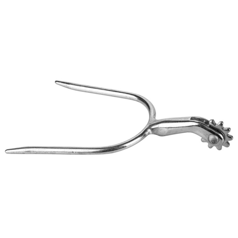 Tabelo Chrome Quick-On Spurs w/Rowel - StateLineTack.com - StableSteals