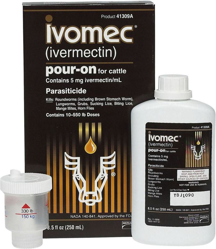 Agrilabs Agrimectin Cattle Wormer Pour-On 250 Ml - StateLineTack.com
