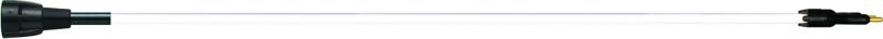 Hot Shot Rigid Fiberglass Shaft 48in White - StateLineTack.com