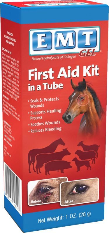 EMT Gel First Aid Kit in a Tube for Multi Species - StateLineTack.com