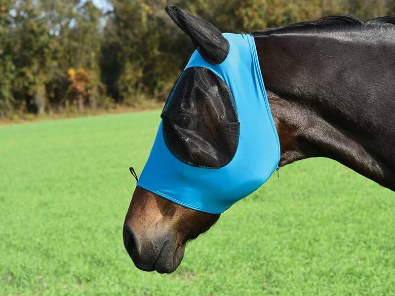 Equi-Sky Lycra Fly Mask Lg Tur - StateLineTack.com