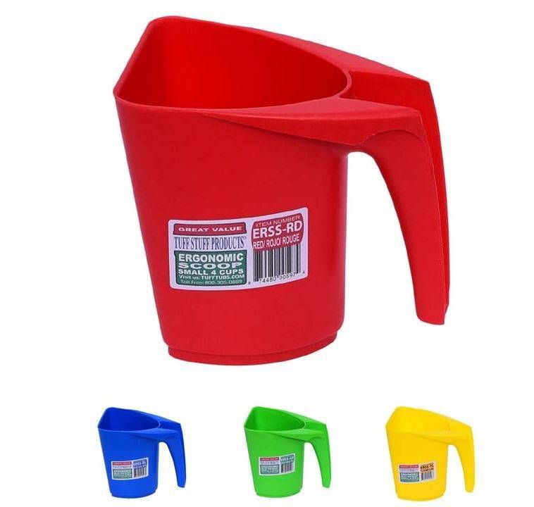 Tuff Stuff Ergonomic Scoop 8 Cup - StateLineTack.com