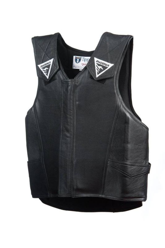 Phoenix Pro Max Rodeo Vest Medium Black - StateLineTack.com
