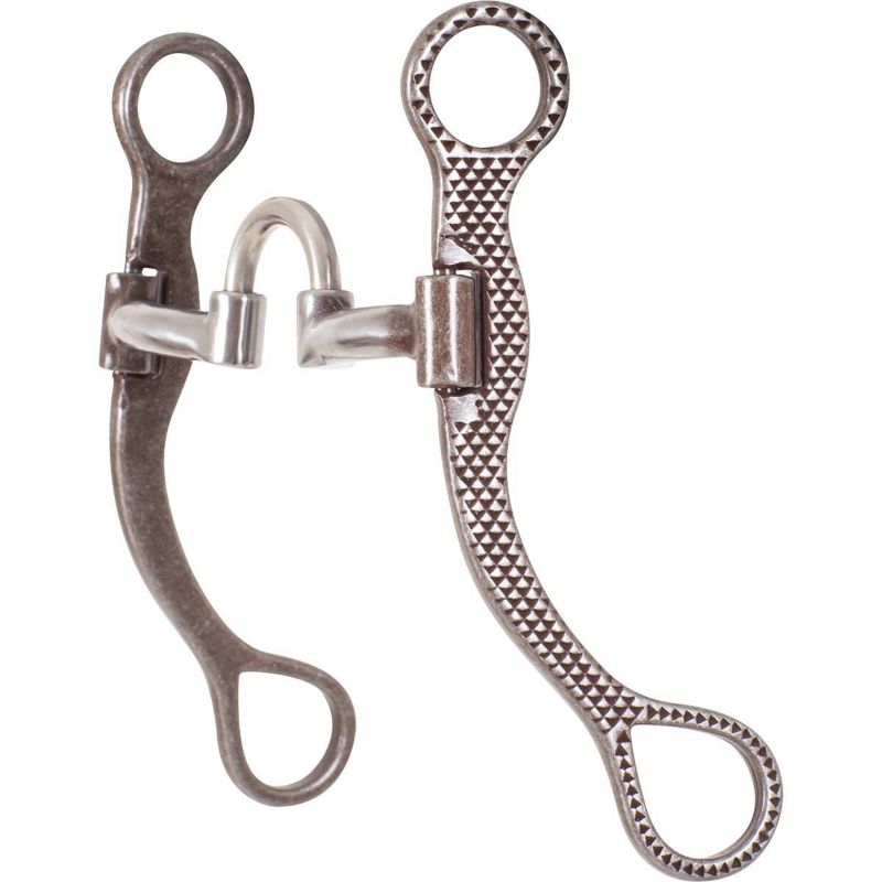 Classic Equine Rasp Straight Shank Bit w/Correctio - StateLineTack.com