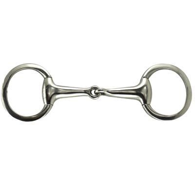 Coronet Hollow Mouth Flat Ring Eggbutt Bit - StateLineTack.com