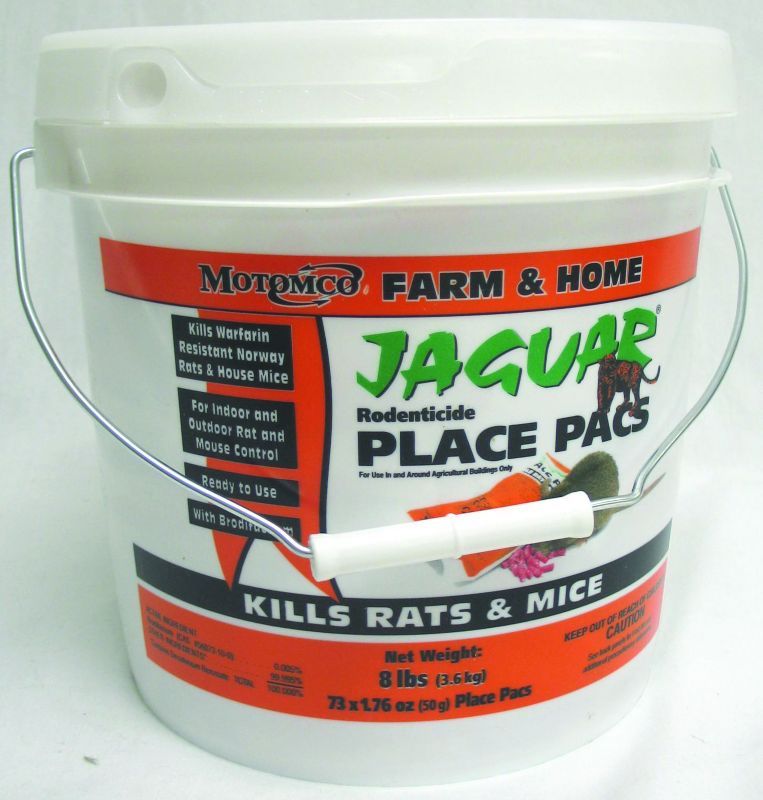 Jaguar Rodenticide Pail 73 50 Gm Pacs - StateLineTack.com