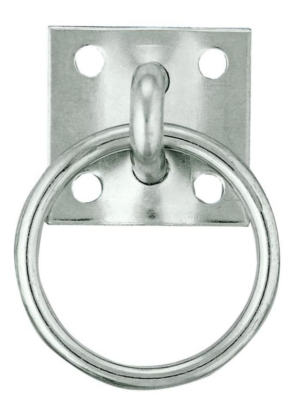Weaver Leather Tie Ring Plate Zinc Plated - StateLineTack.com ...