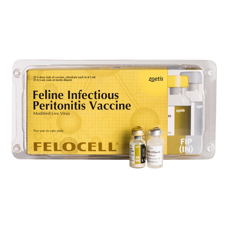 Felocell 4 25x1ml Vials Feline Vaccine - StateLineTack.com
