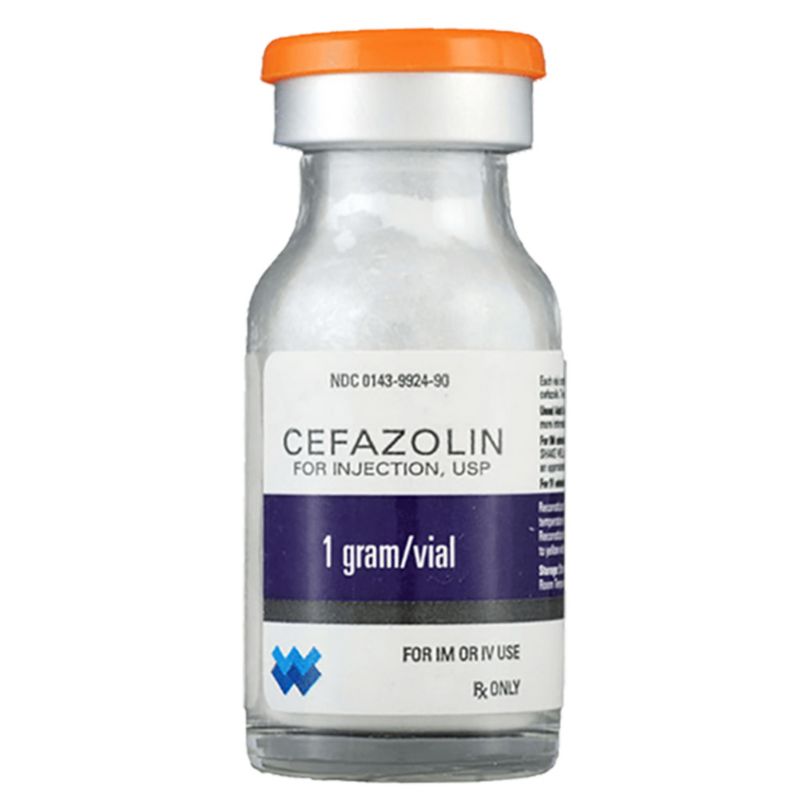 Cefazolin Sodium Injectable 1gm 10ml - KVSupply.com