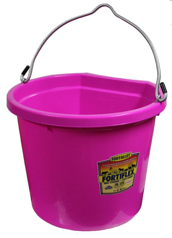 Fortiflex Flat-Back Bucket 5 Gallon - StateLineTack.com - WarehouseOutlet