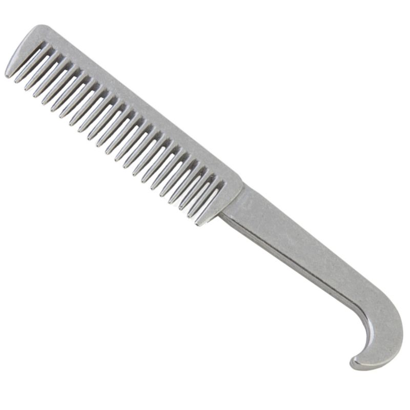 Aluminum Pulling Comb with Pick - StateLineTack.com - StableSteals