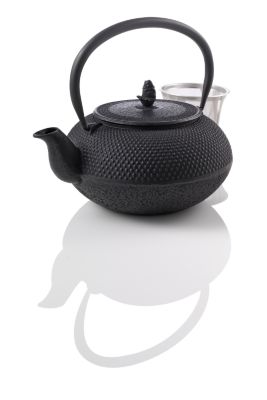 Teavana Medium Hobnail Black Cast Iron Teapot, 30oz | Innopoint
