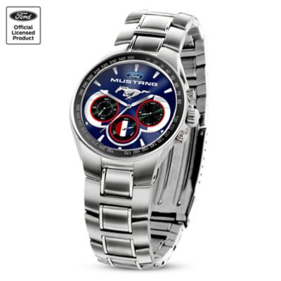 Generations Of Pride Mens Stainless Steel Chronograph Watch Featuring ...