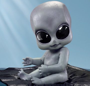 Greyson Alien Baby Doll With Poseable Arms And Legs
