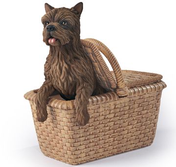 THE WIZARD OF OZ WINGED MONKEY With TOTO Hand-Painted Portrait Figure ...