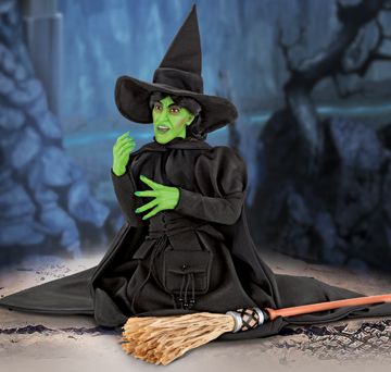 THE WIZARD OF OZ Wicked Witch Of The West Poseable Portrait Figure With ...