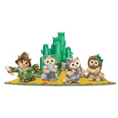 THE WIZARD OF OZ Owl Figurine Collection of Bradford Exchange