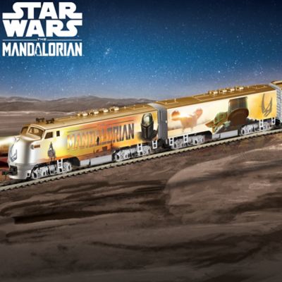 STAR WARS The Mandalorian Express HO-Scale Electric Train Collection ...