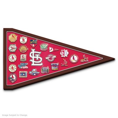 St. Louis Cardinals MLB Commemorative Pin Collection Featuring 21 Hand ...