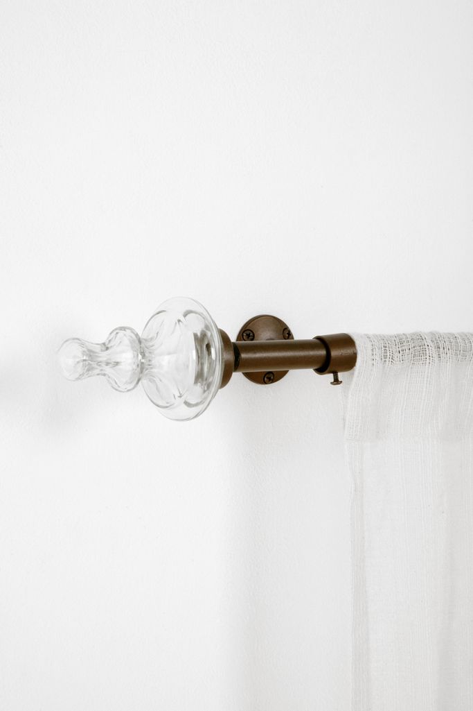 Turned Glass Finials Set of 2 | Urban Outfitters