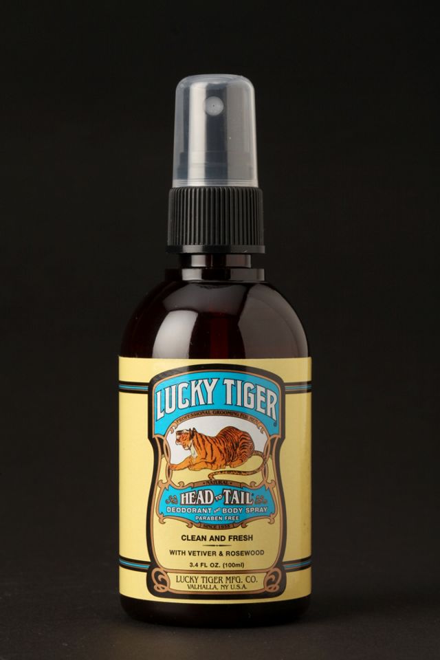 Lucky Tiger Head to Tail Deodorant & Body Spray | Urban Outfitters