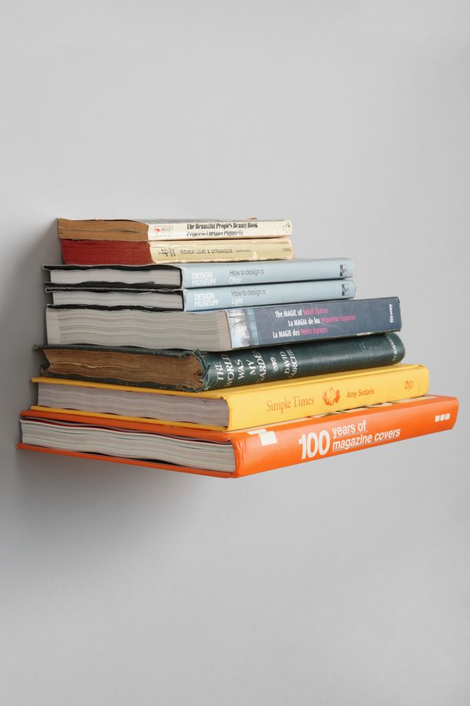 Invisible Book Shelf | Urban Outfitters
